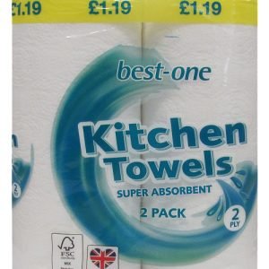 Best-One Kitchen Towels 2ply 2pack | MACnSAM